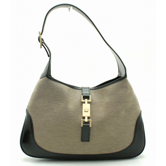 Gucci | Bags | Gucci Jackie Line Shoulder Bag Gray | Poshmark